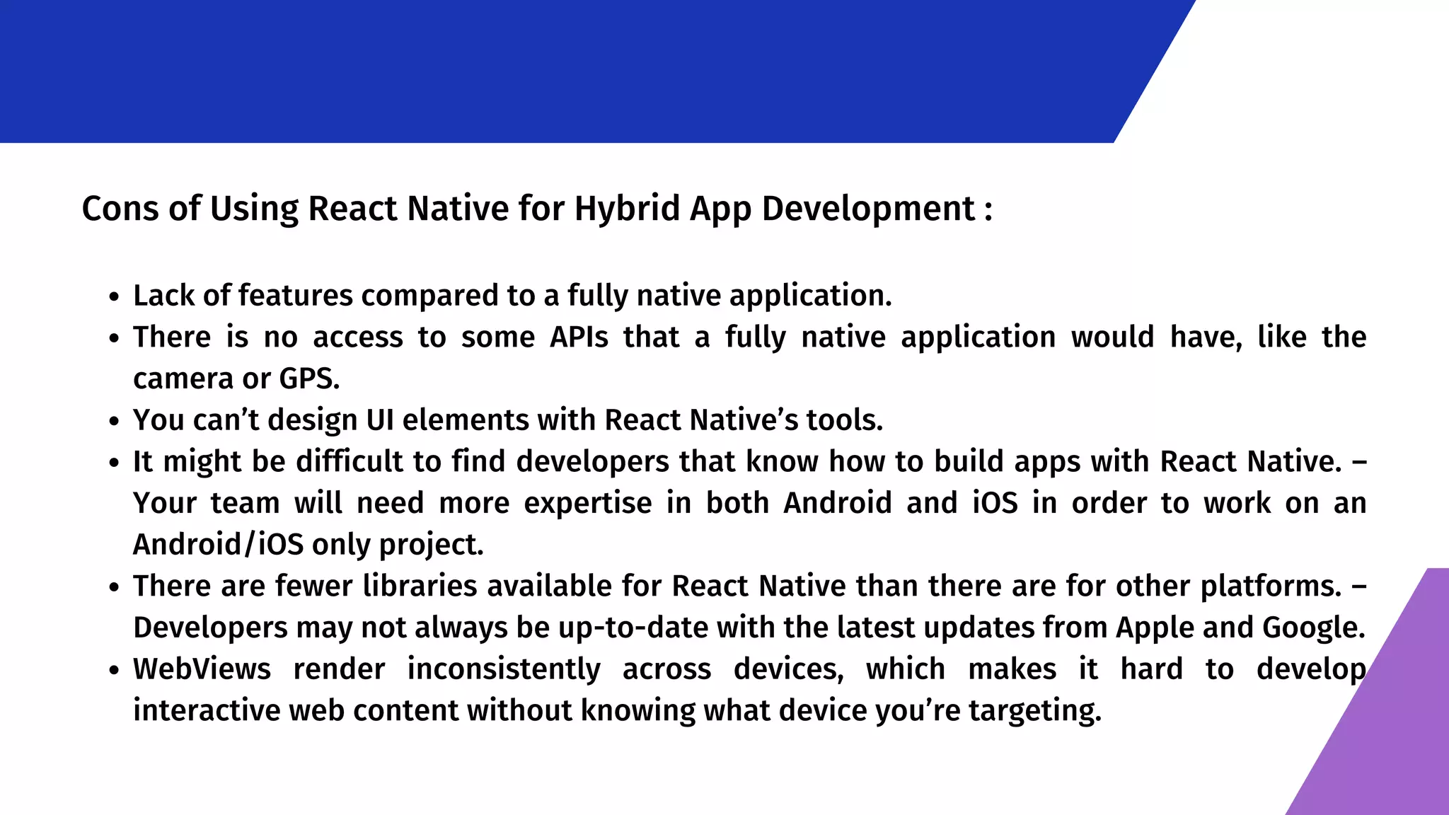Flutter vs React Native | PDF | Web Development | Internet