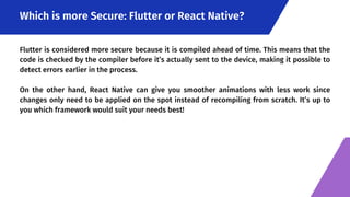Flutter vs React Native | PDF