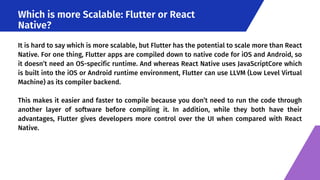 Flutter vs React Native | PDF