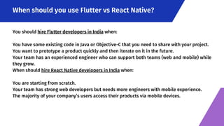 Flutter vs React Native | PDF | Web Development | Internet