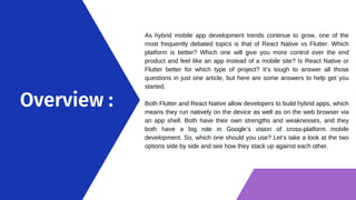 Flutter vs React Native | PDF