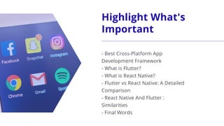 Flutter vs React Native 2019 | PPT