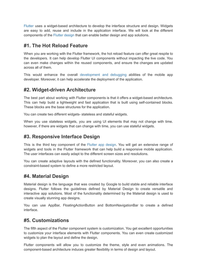 Flutter vs React Native: A Comparison of UI Components and Performance | PDF | Computer Software ...