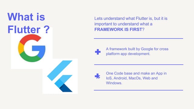 Flutter Workshop PPT.pptx | Programming Languages | Computing