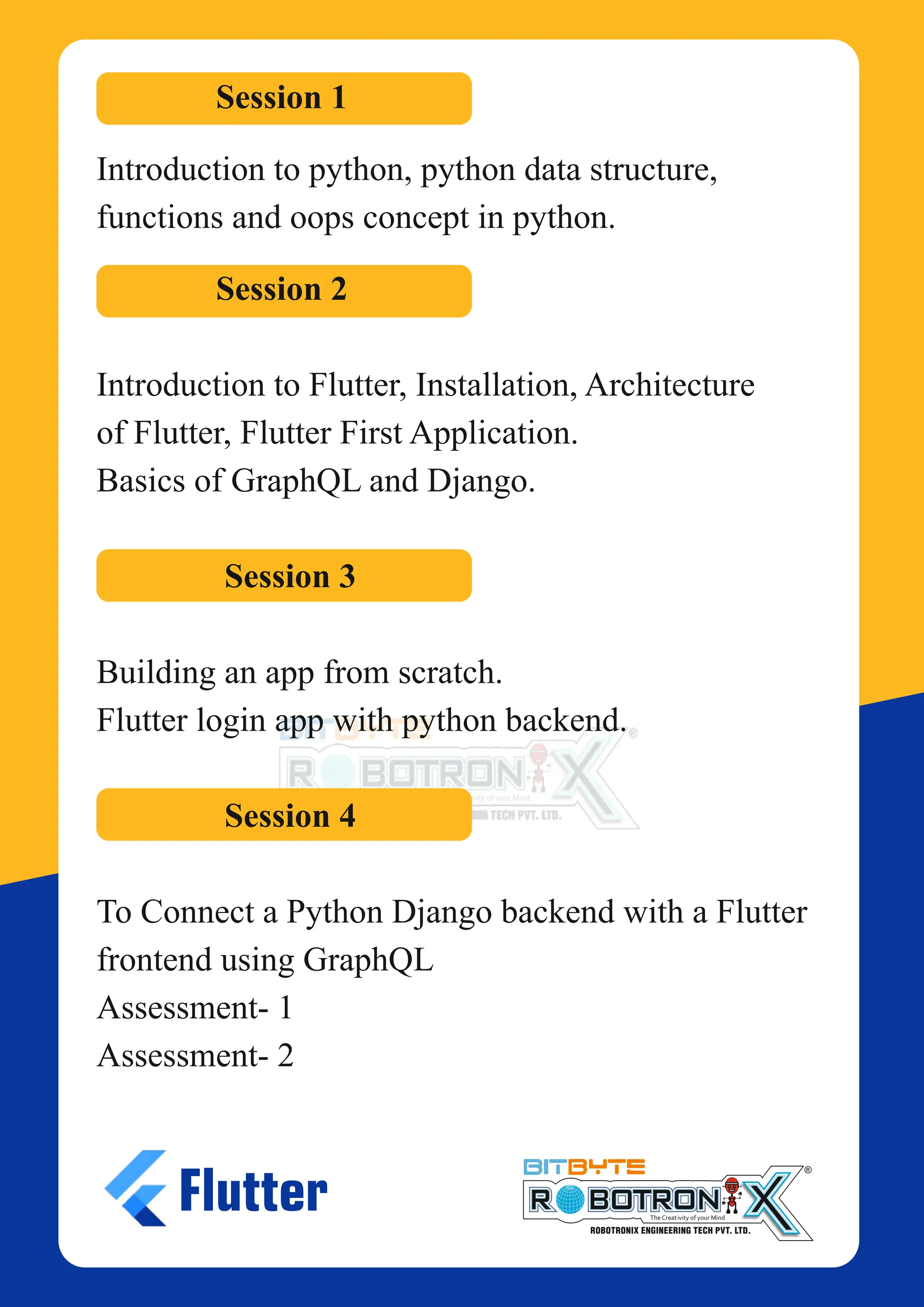 FLUTTER WORKSHOP PROPOSAL.pdf | Programming Languages | Computing