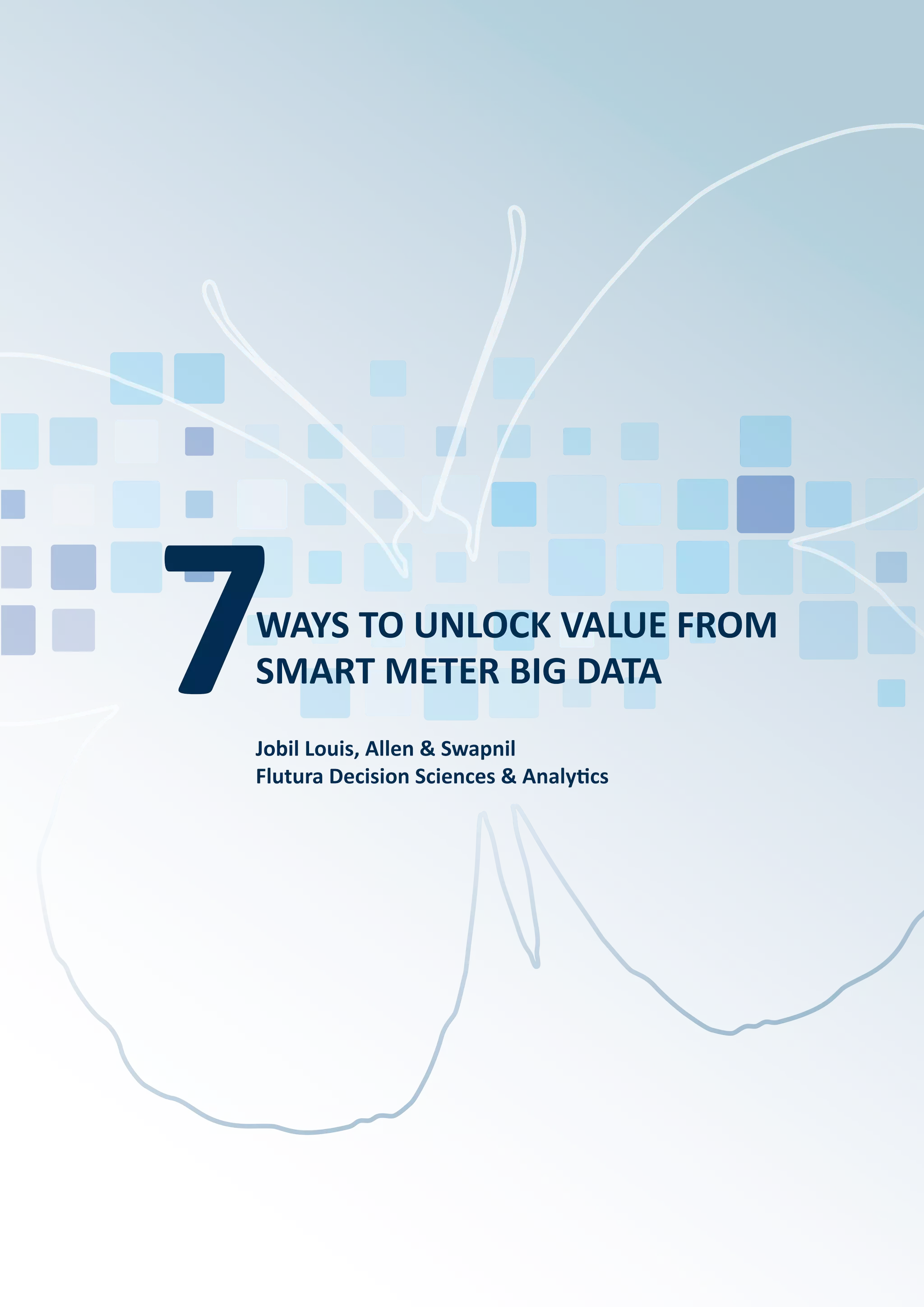 7 Ways to unlock value from Smartmeter Big Data | PDF