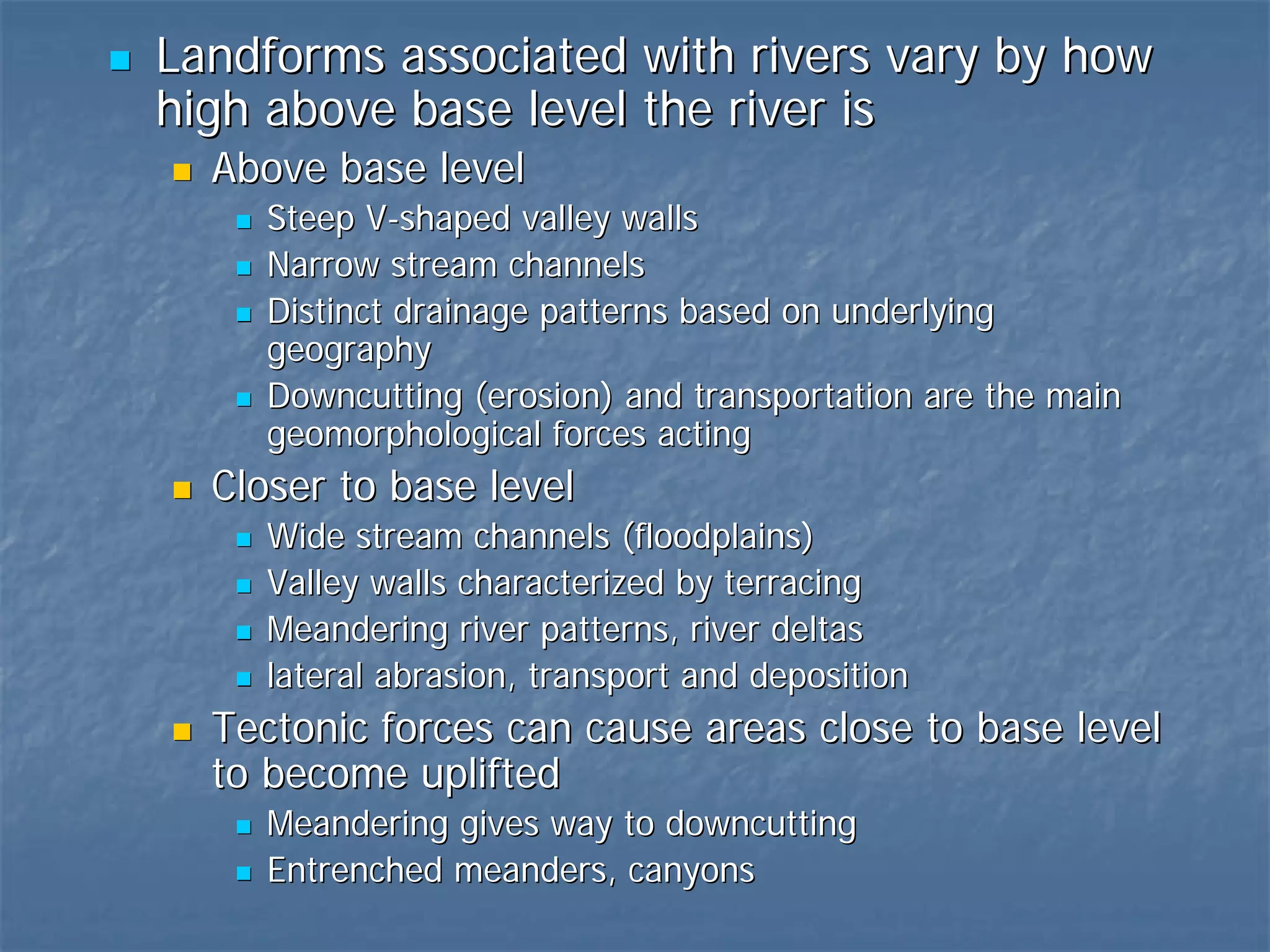 Fluvial Geomorphology | PDF