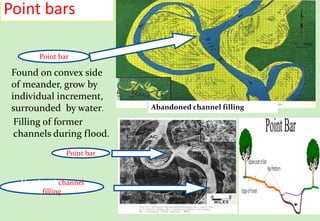 Fluvial depositional landform geomorphology | PPTX