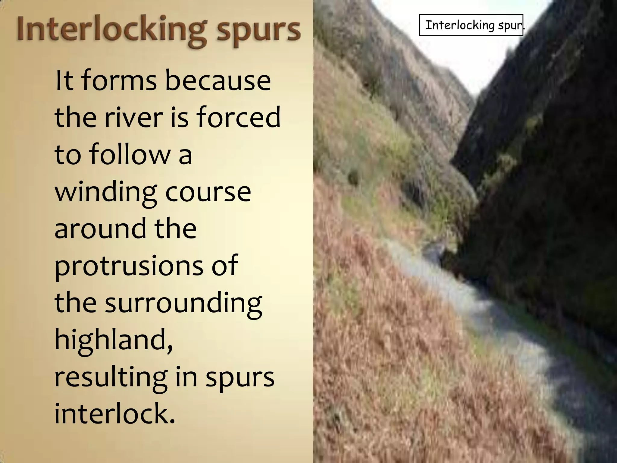 Fluvial landforms | PPTX