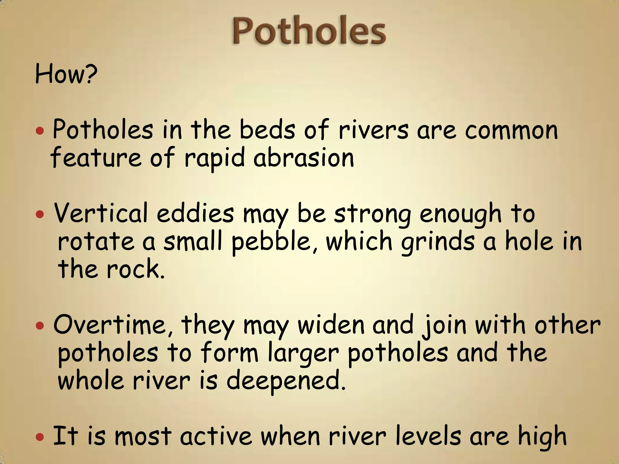 Fluvial landforms | PPTX