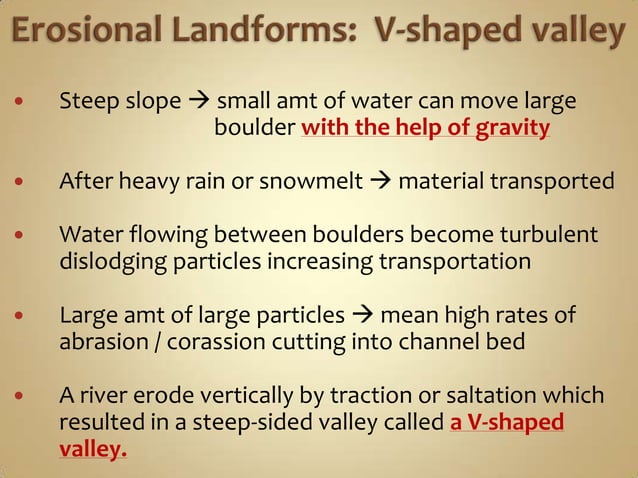 Fluvial landforms | PPTX