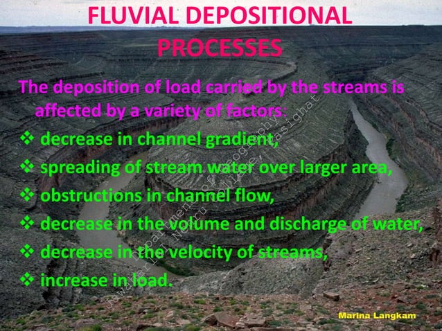 fluvial_landforms, Geography, Geomorphology | PDF