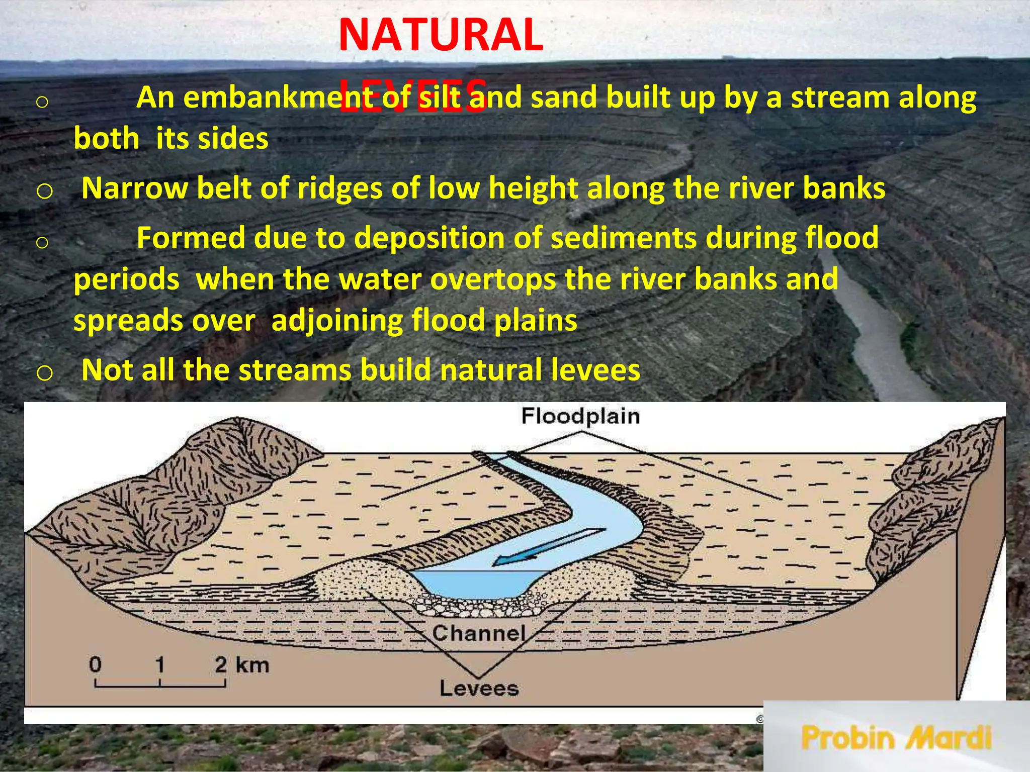 fluvial_landforms.pptx, Geomorphology, Geography | PPTX