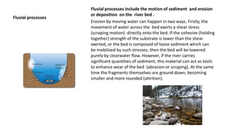 Fluvial morphology | PPTX