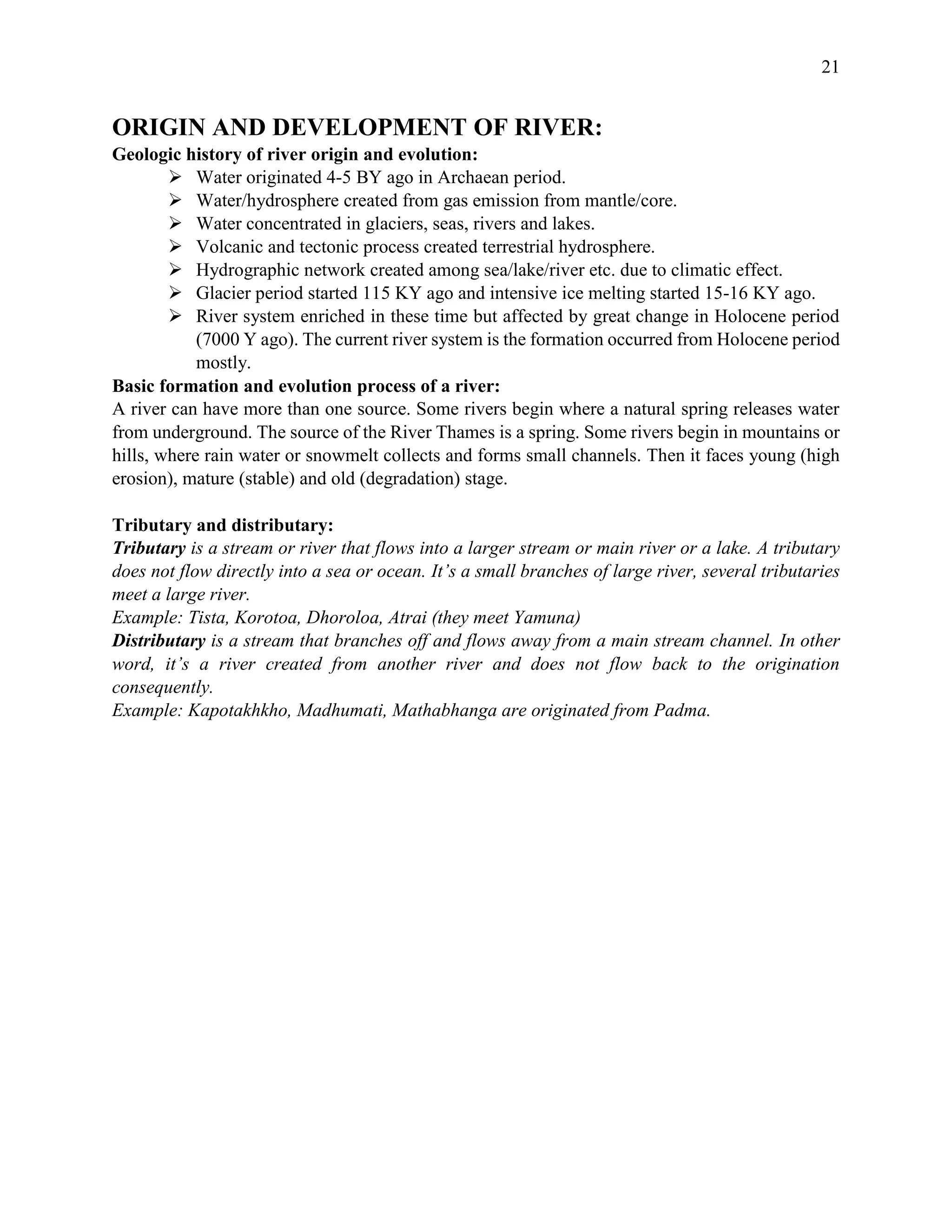 Fluvial Morphology Handbook | PDF