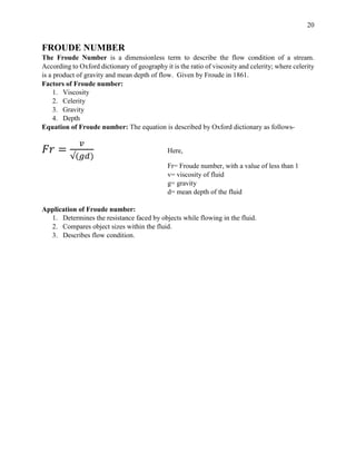 Fluvial Morphology Handbook | PDF