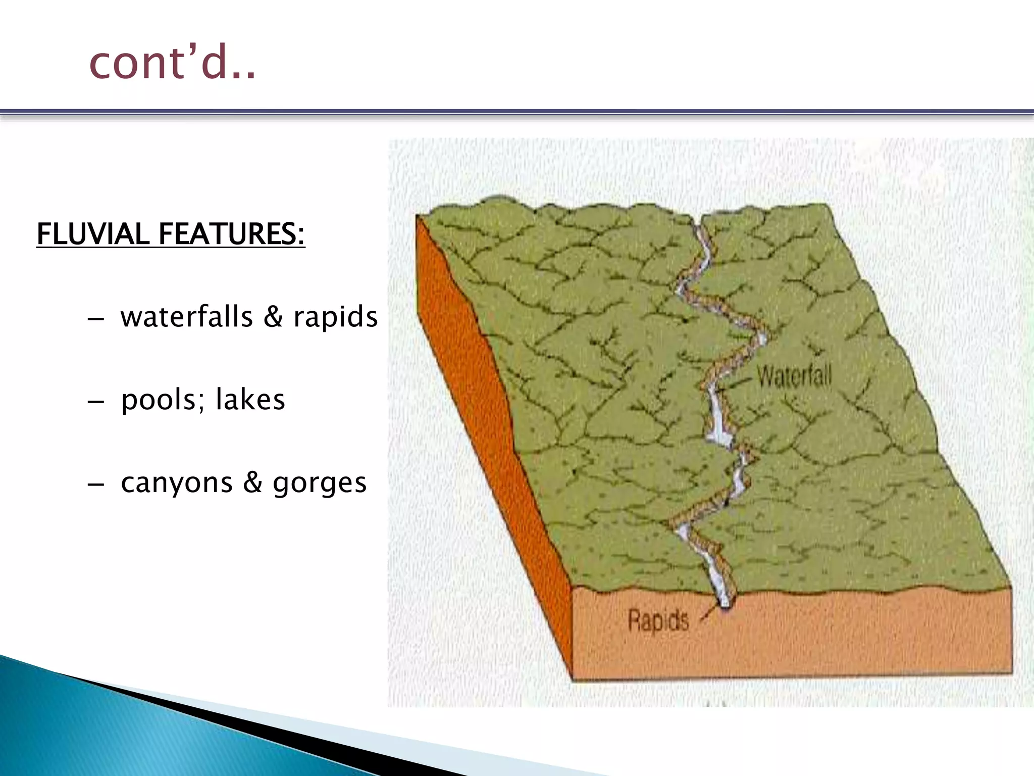 Fluvial process | PPTX | Geography | Science