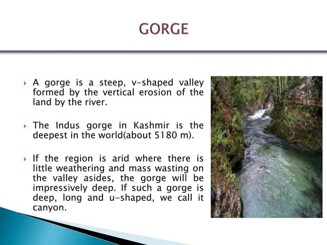 Fluvial process | PPTX | Geography | Science