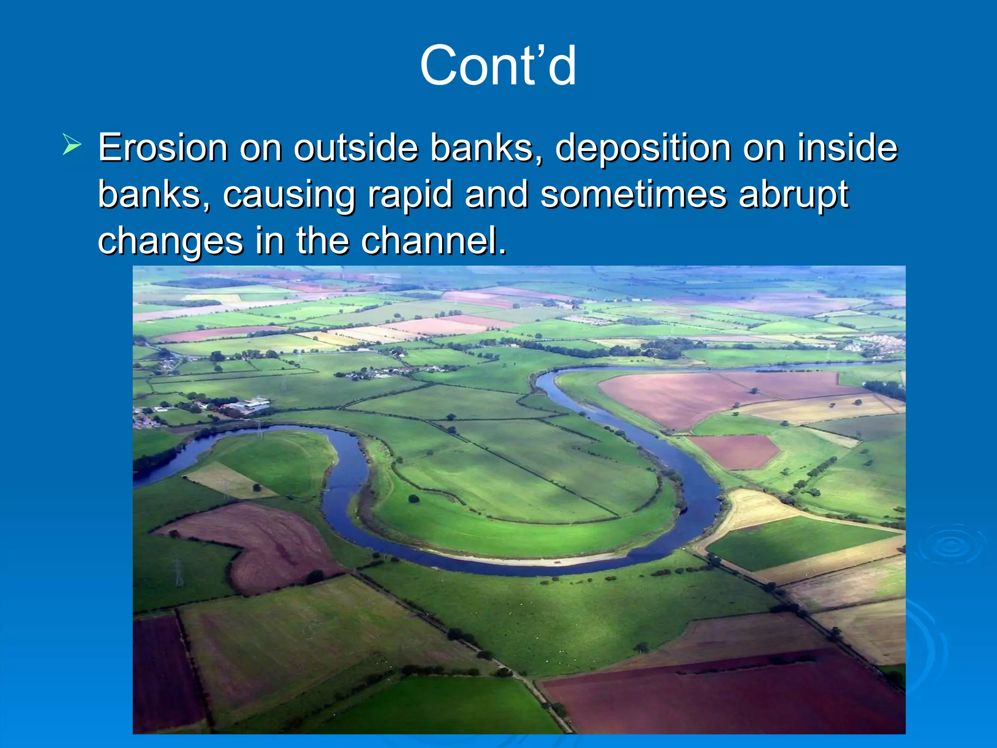 Fluvial Process And Related Land Forms | PPT | Geography | Science