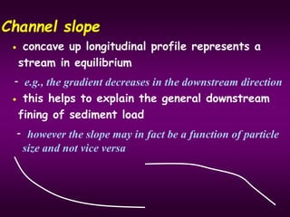 Bentuk bentang alam fluvial, materi kuliah semester 2 | PPT