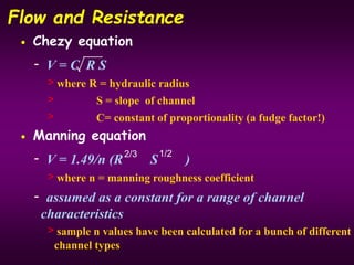 Bentuk bentang alam fluvial, materi kuliah semester 2 | PPT