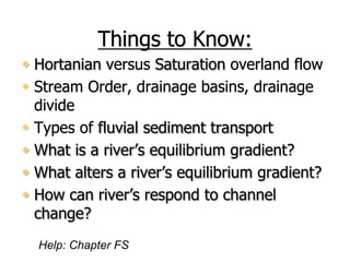 fluvial_processes.ppt all knowledge of fluviel in this ppt so read it ...