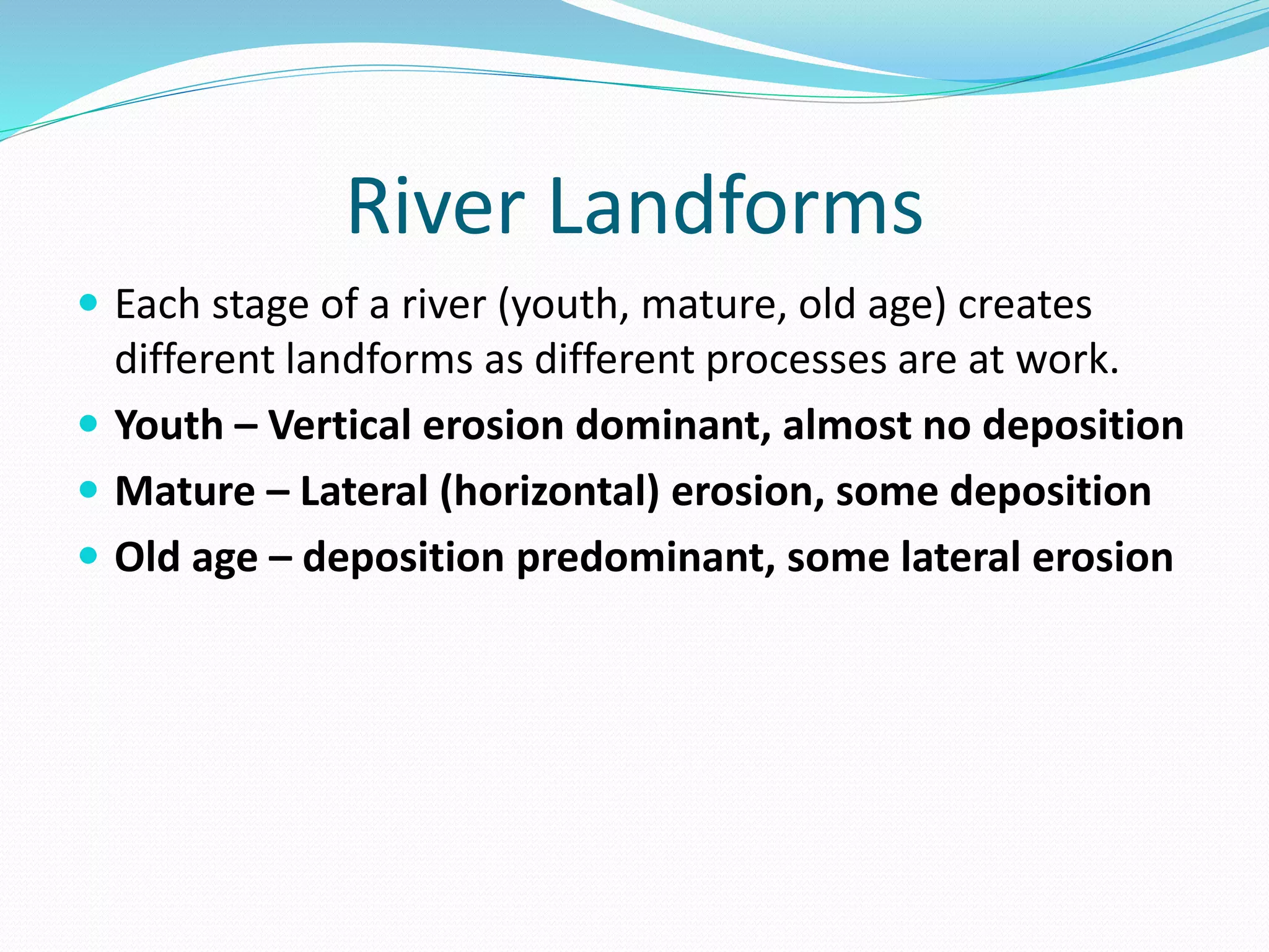 Fluvial/River Processes | PPTX