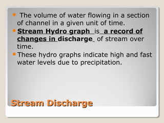 Fluvial processes and_land_forms | PPT