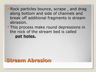Fluvial processes and_land_forms | PPT