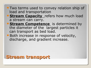 Fluvial processes and_land_forms | PPT
