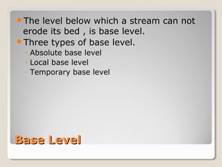 Fluvial processes and_land_forms | PPT