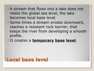 Fluvial processes and_land_forms | PPT | Geography | Science