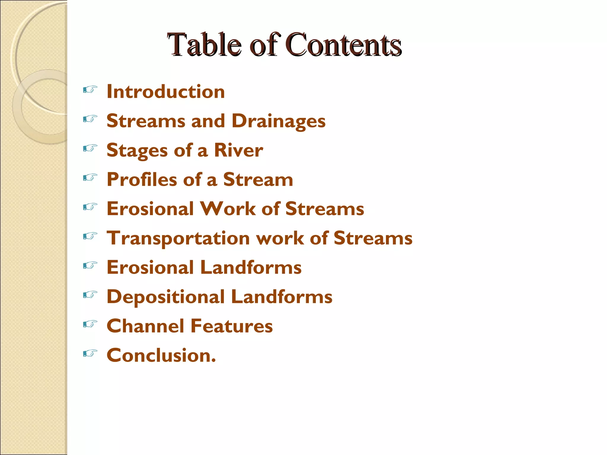 Fluvial processes and landforms | PPT | Geography | Science