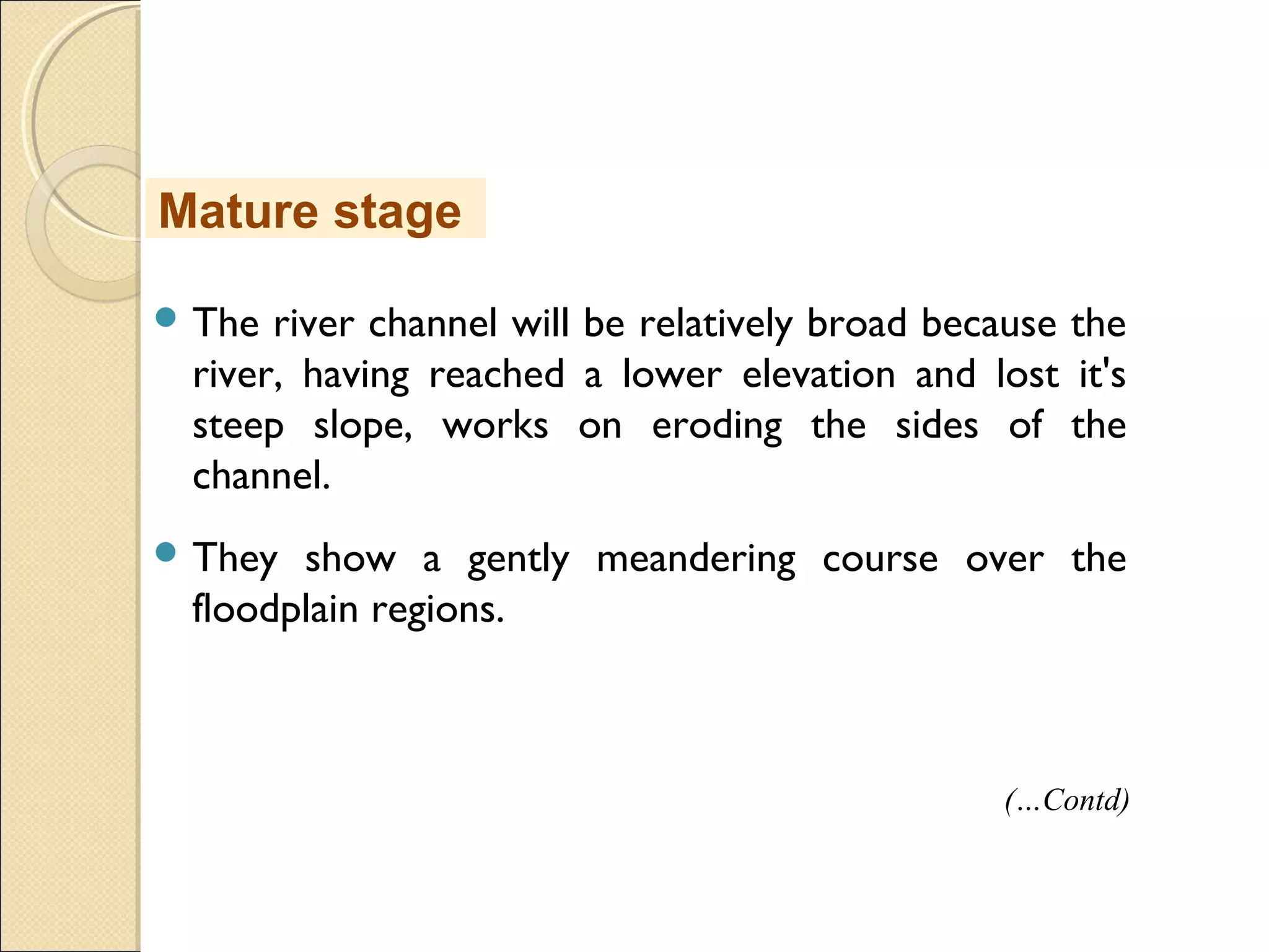 Fluvial processes and landforms | PPT