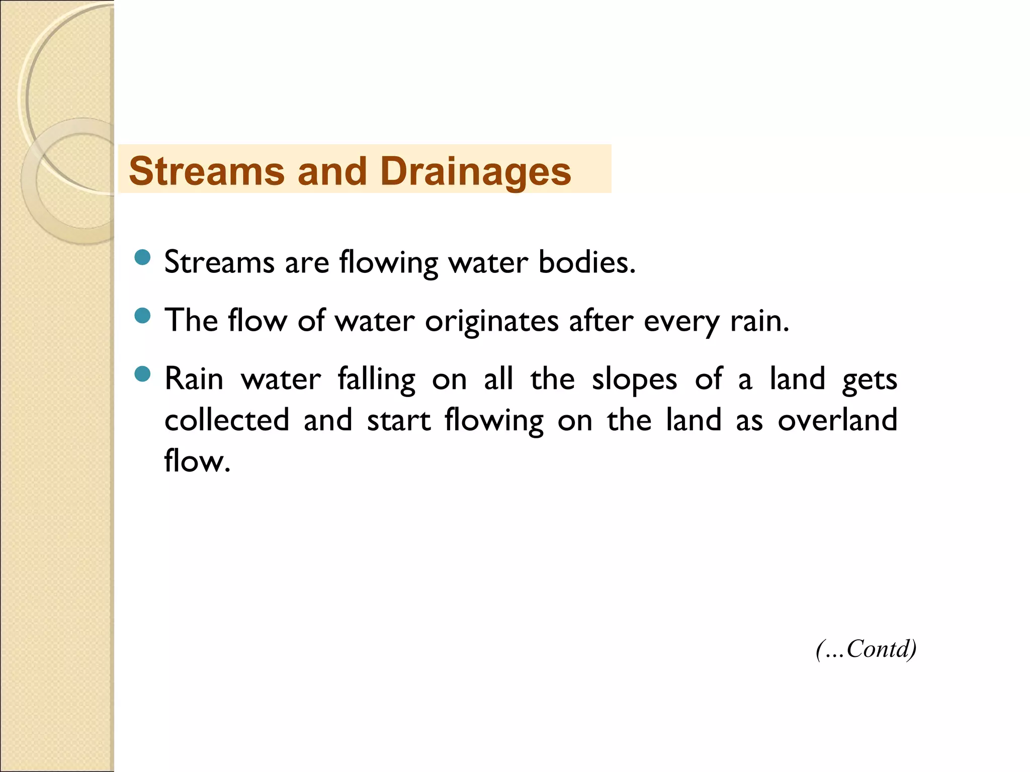 Fluvial processes and landforms | PPT