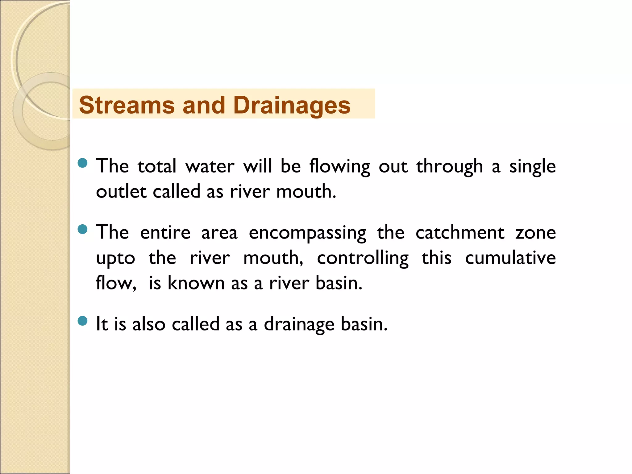 Fluvial processes and landforms | PPT