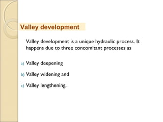 Fluvial processes and landforms | PPT