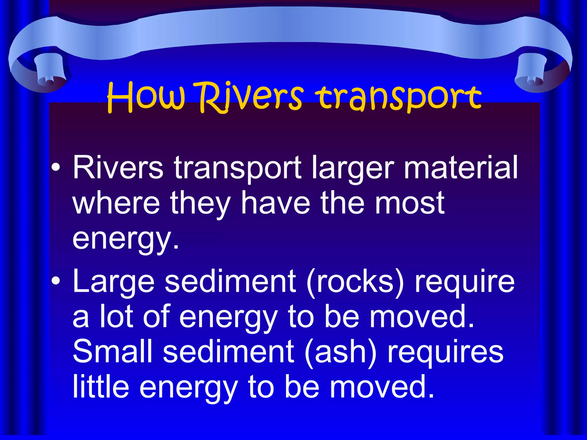 Fluvial processes part two | PPT