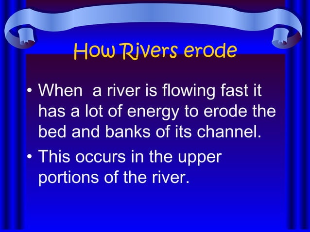 Fluvial processes part two | PPT