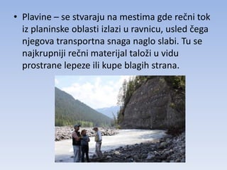 Fluvijalna erozija | PPTX