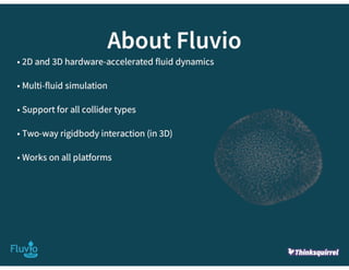 Getting Your Feet Wet: Fluid Dynamics with Fluvio | PDF