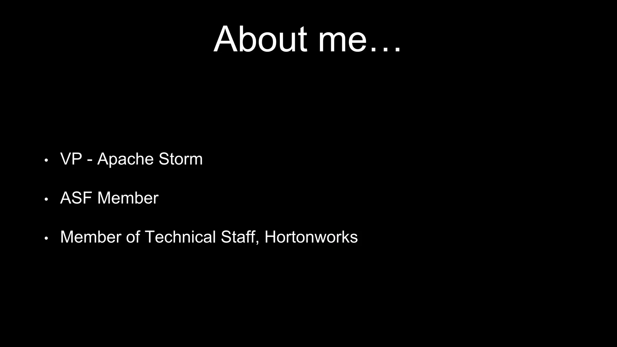 Flux: Apache Storm Frictionless Topology Configuration & Deployment | PPT