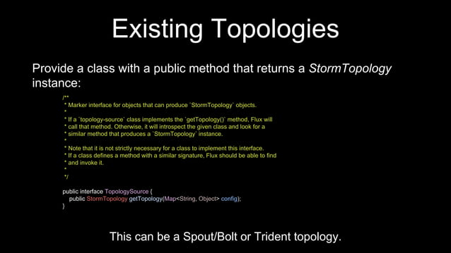 Flux: Apache Storm Frictionless Topology Configuration & Deployment | PPT