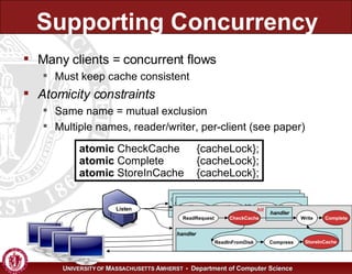 Flux: A Language for Programming High-Performance Servers | PPT