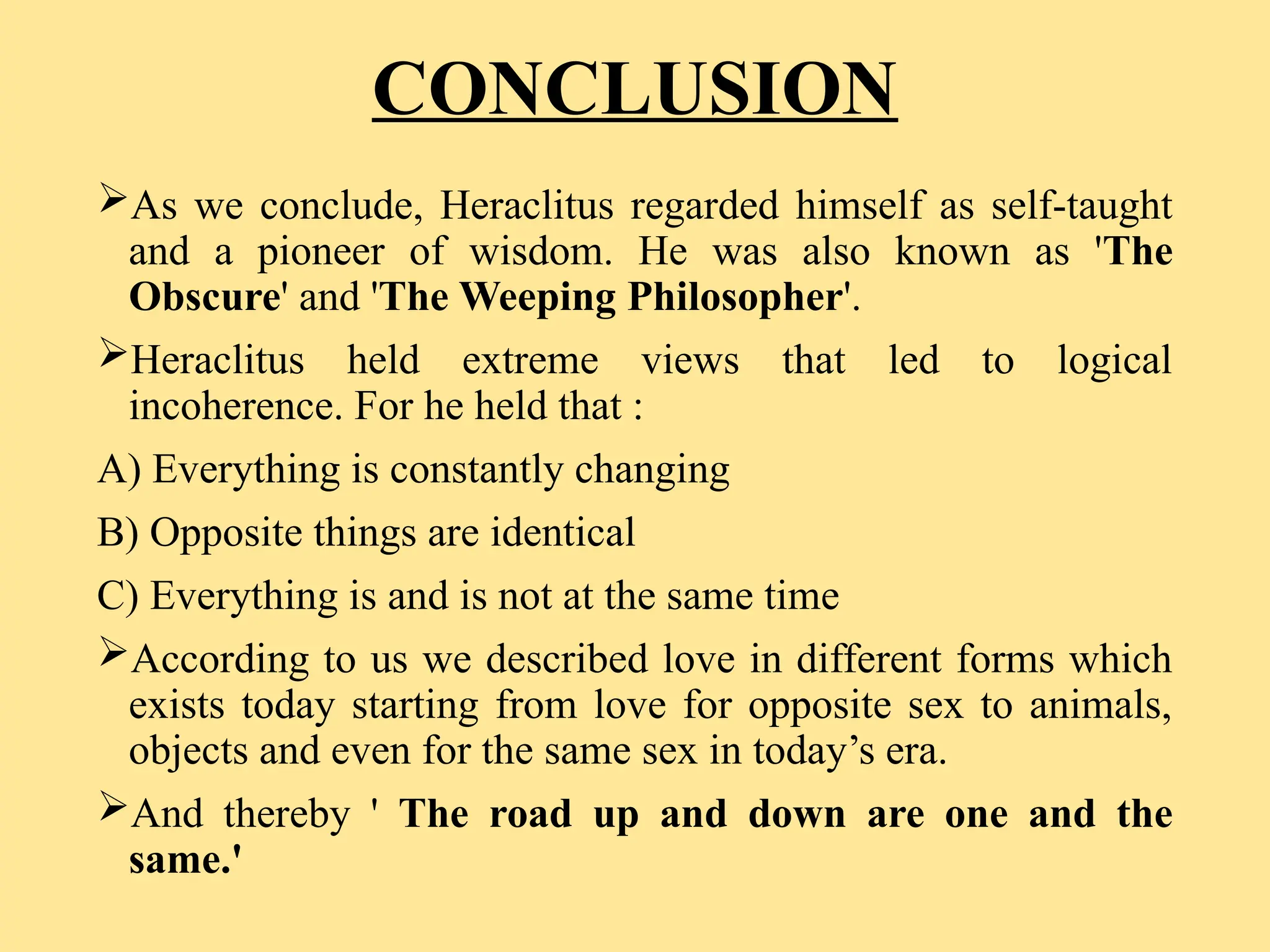 Flux and Logos of the constants of word of the | PPTX