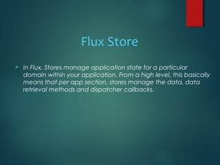 Flux architecture | PPT