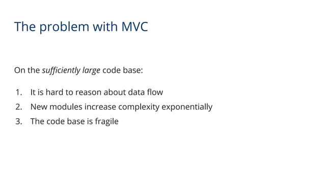 Flux architecture and Redux - theory, context and practice | PPT