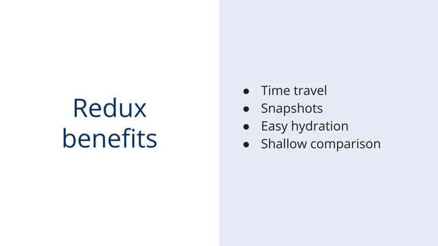 Flux architecture and Redux - theory, context and practice | PPT Flux architecture and Redux - theory, context and practice | PPT