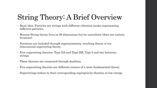 Flux Compactifications of Type IIB Superstring Theory.pptx | Physics | Science