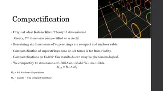 Flux Compactifications of Type IIB Superstring Theory.pptx | Physics | Science